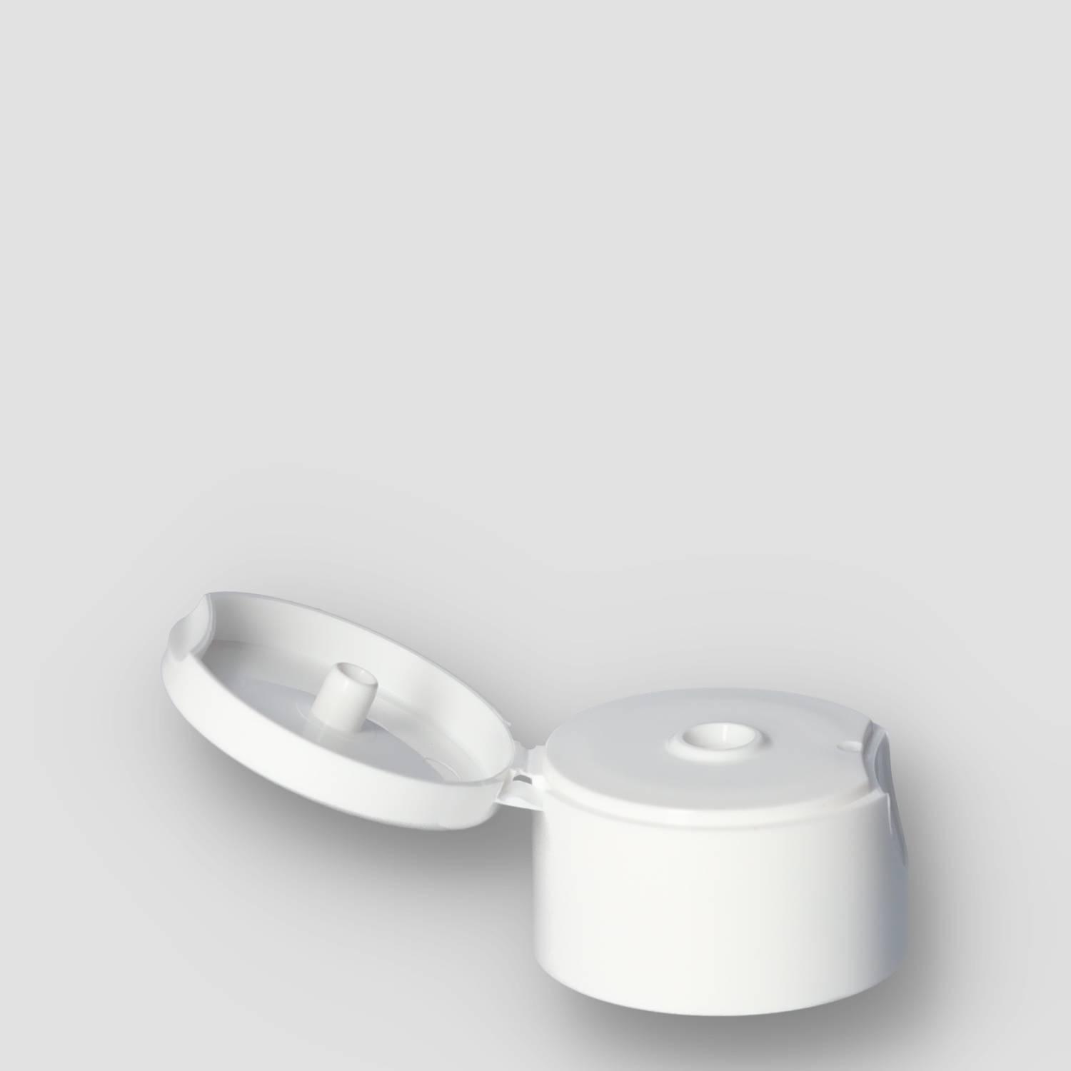 flip-top sluiting dubbelwandig pp wit 24-410 35mm (SKU:6232.1) - Nipak ...