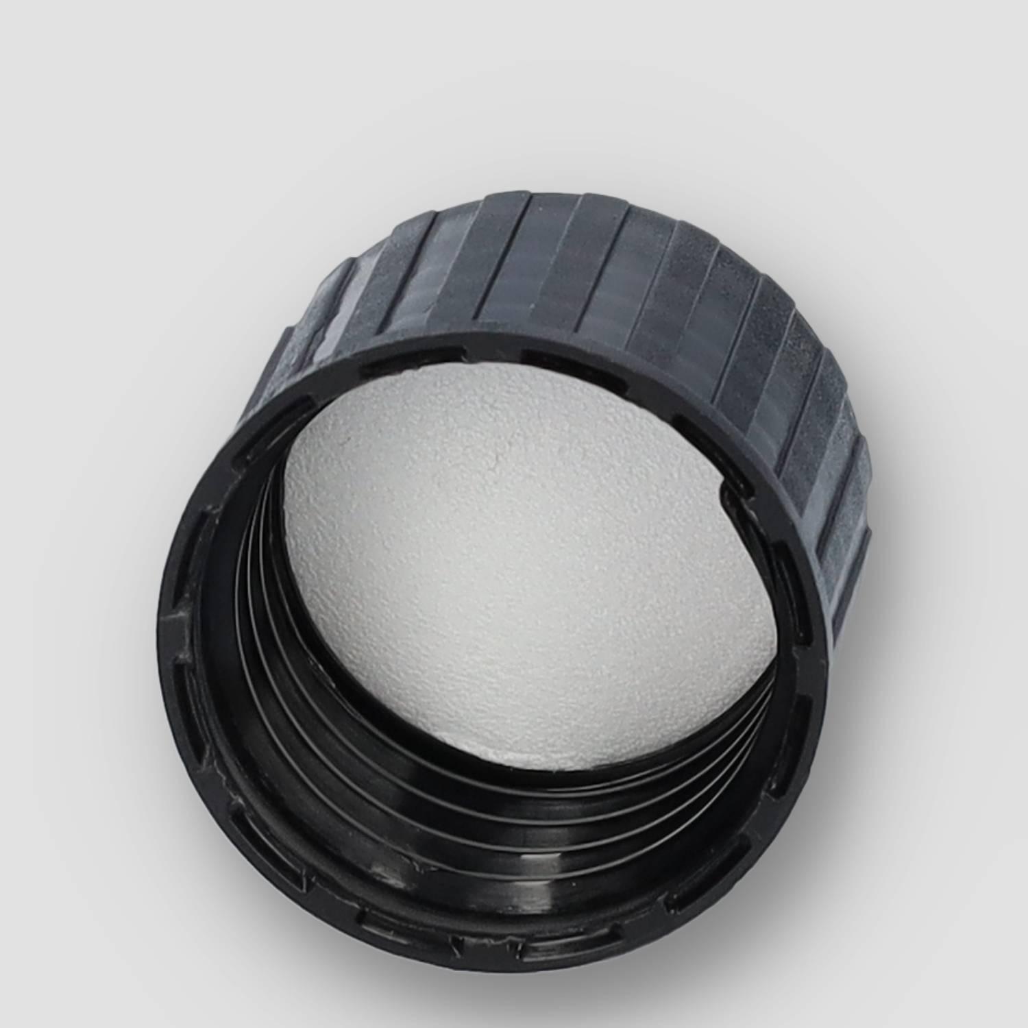 sluiting pp zwart 22-410 + foam-liner - Nipak - Anders Verpakken