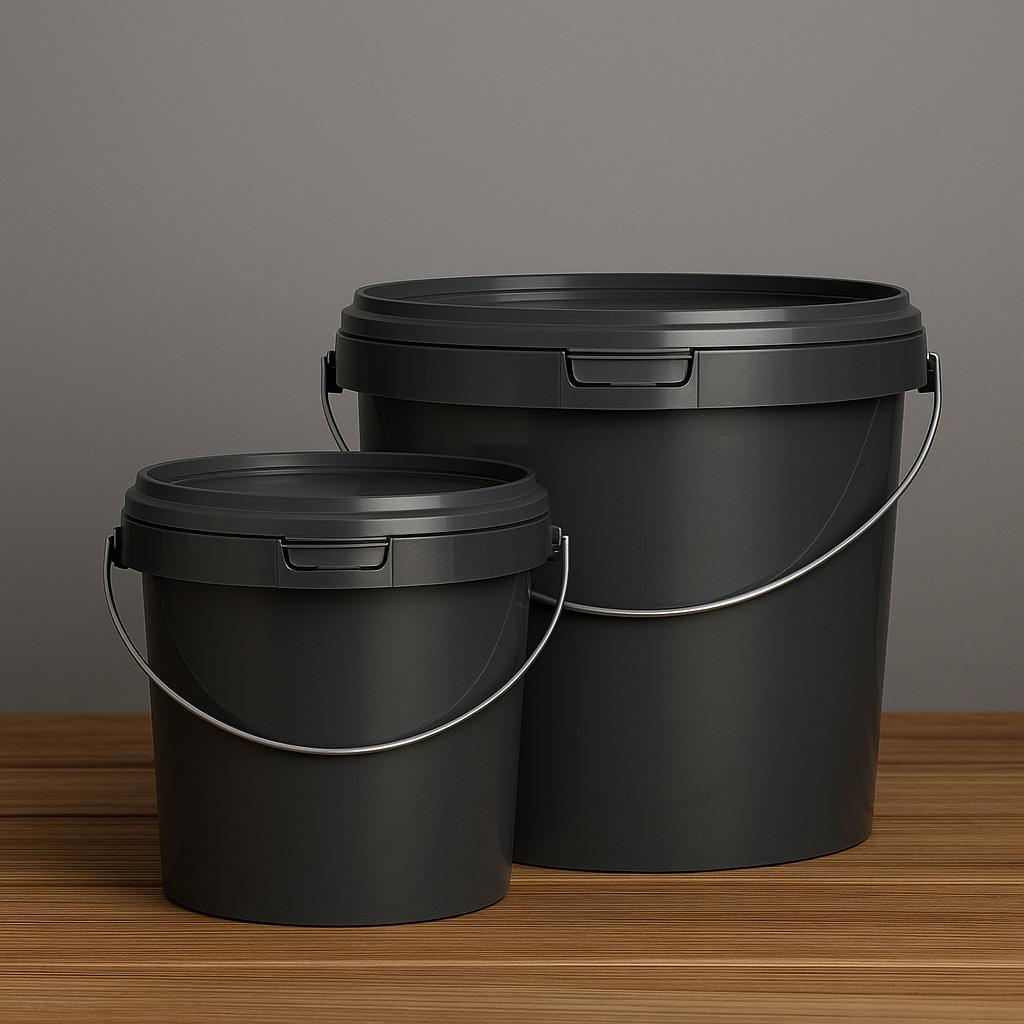 10 Liter verschließbare Eimer mit Deckel kaufen | Stabil & lebensmittelecht